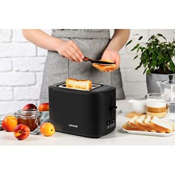 Linsar - Toaster - Zwei-Scheiben-Toaster - Mit Touchdisplay, 6 ...