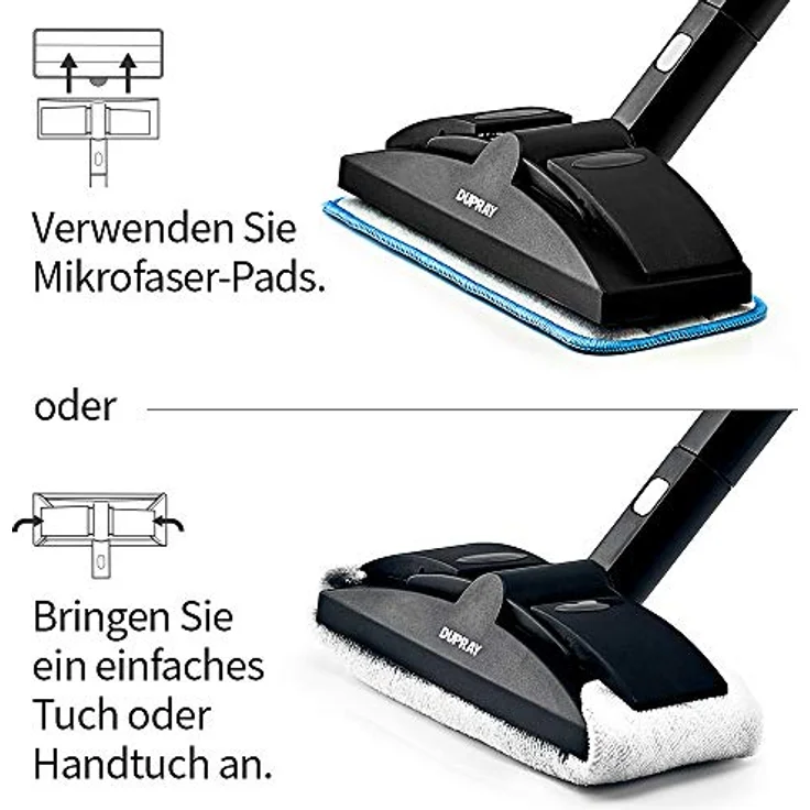 Dupray Neat Dampfreiniger, multifunktional, für zu Hause: Böden, Möbel ...