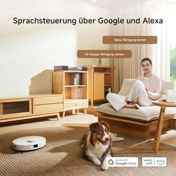 Xiaomi Robot Vacuum H50, Staubsauger- und Wischroboter mit 10.000 Pa ...