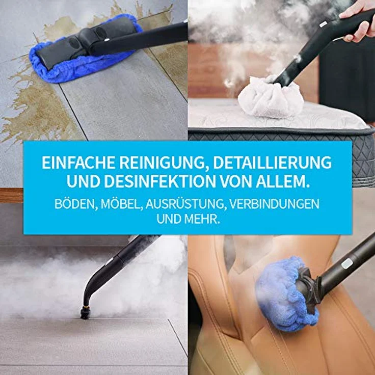 Dupray Neat Dampfreiniger, multifunktional, für zu Hause: Böden, Möbel ...