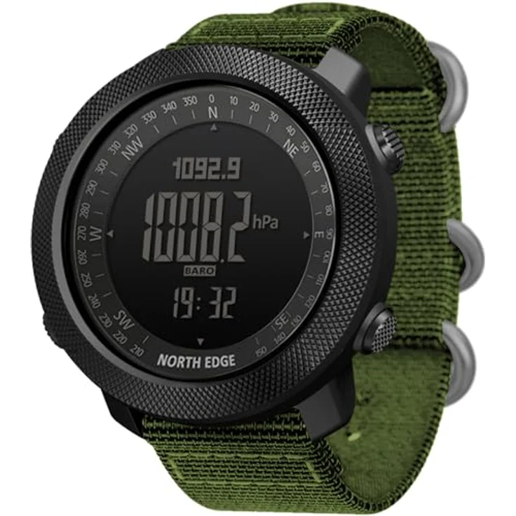 DIDITIME Apache Herren Sportuhr, digitale Armbanduhr mit EL Backlight ...