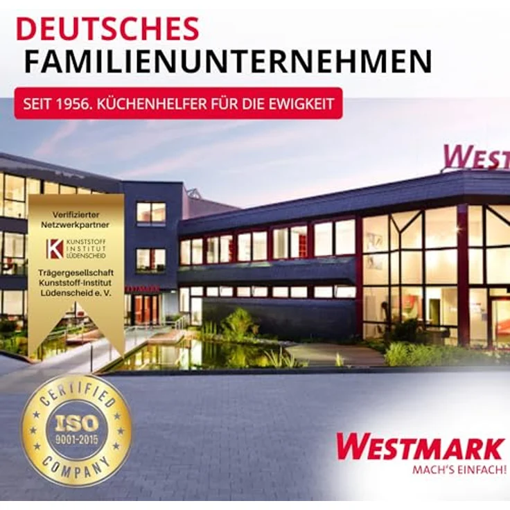 WESTMARK Zitruspresse Set 2-tlg, Orangenpresse Limetta mit ...