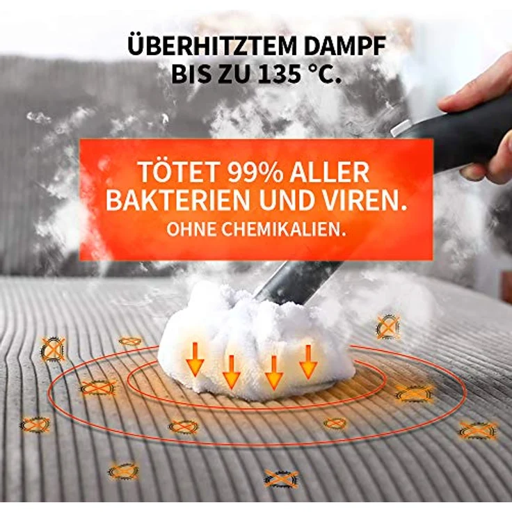 Dupray Neat Dampfreiniger, multifunktional, für zu Hause: Böden, Möbel ...
