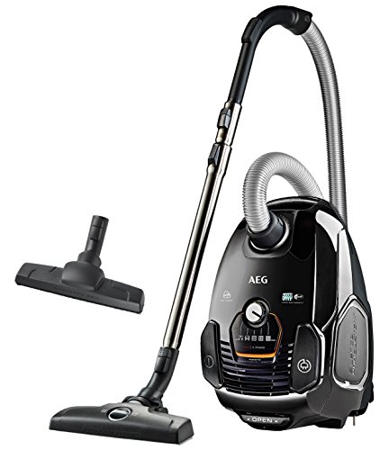 AEG VX7-2-EB-P X Power Bodenstaubsauger mit Beutel (neue technische Version), 650 Watt, 12 m ...