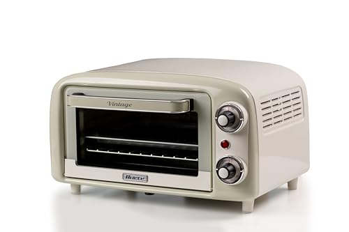 Ariete Minibackofen Ariete Mini-Backofen Vintage Beige, 800 Watt, 10 ...