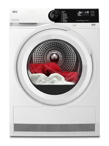 AEG Wärmepumpentrockner 9 kg Serie 7000 SensiDry A+++ Mengenautomatik Schontrommel Knitterschutz ...
