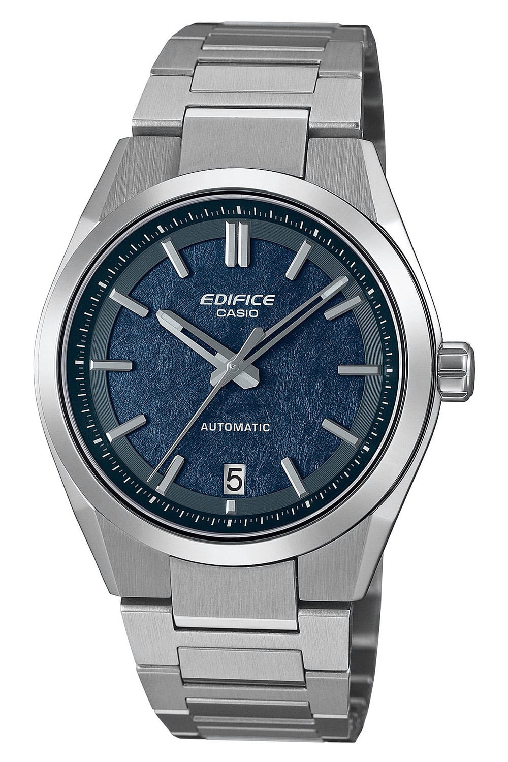 Casio EFK-100D-2AER Edifice Herrenuhr Automatik Stahl/Blau ...