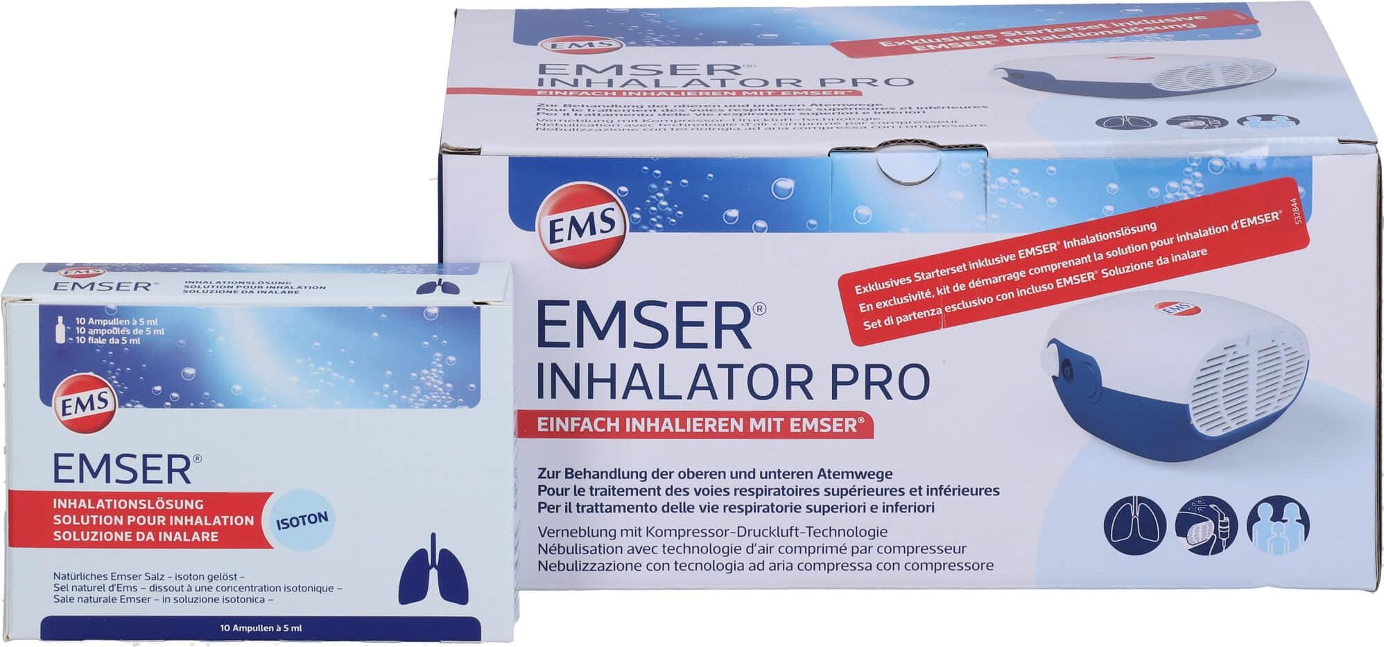 EMS, Inhalator, Emser Inhalator Pro, 1 St: Tests, Infos & Preisvergleich