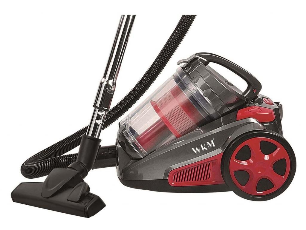 WKM PSC-2300W.17 Zyklon Bodenstaubsauger, beutellos, HEPA-Filter, rot ...
