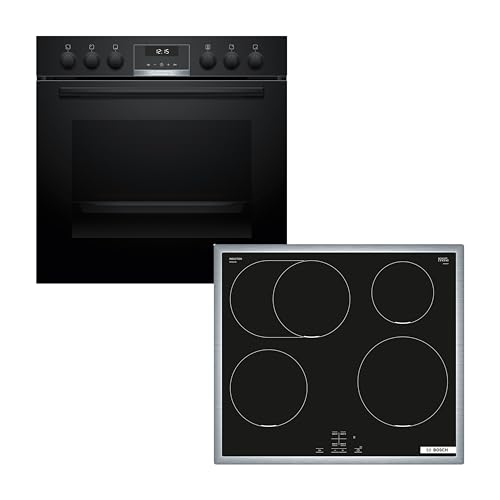 Bosch Einbauherd-Set HND615LS67, Serie 6 Einbau-Herd 60 cm mit ...