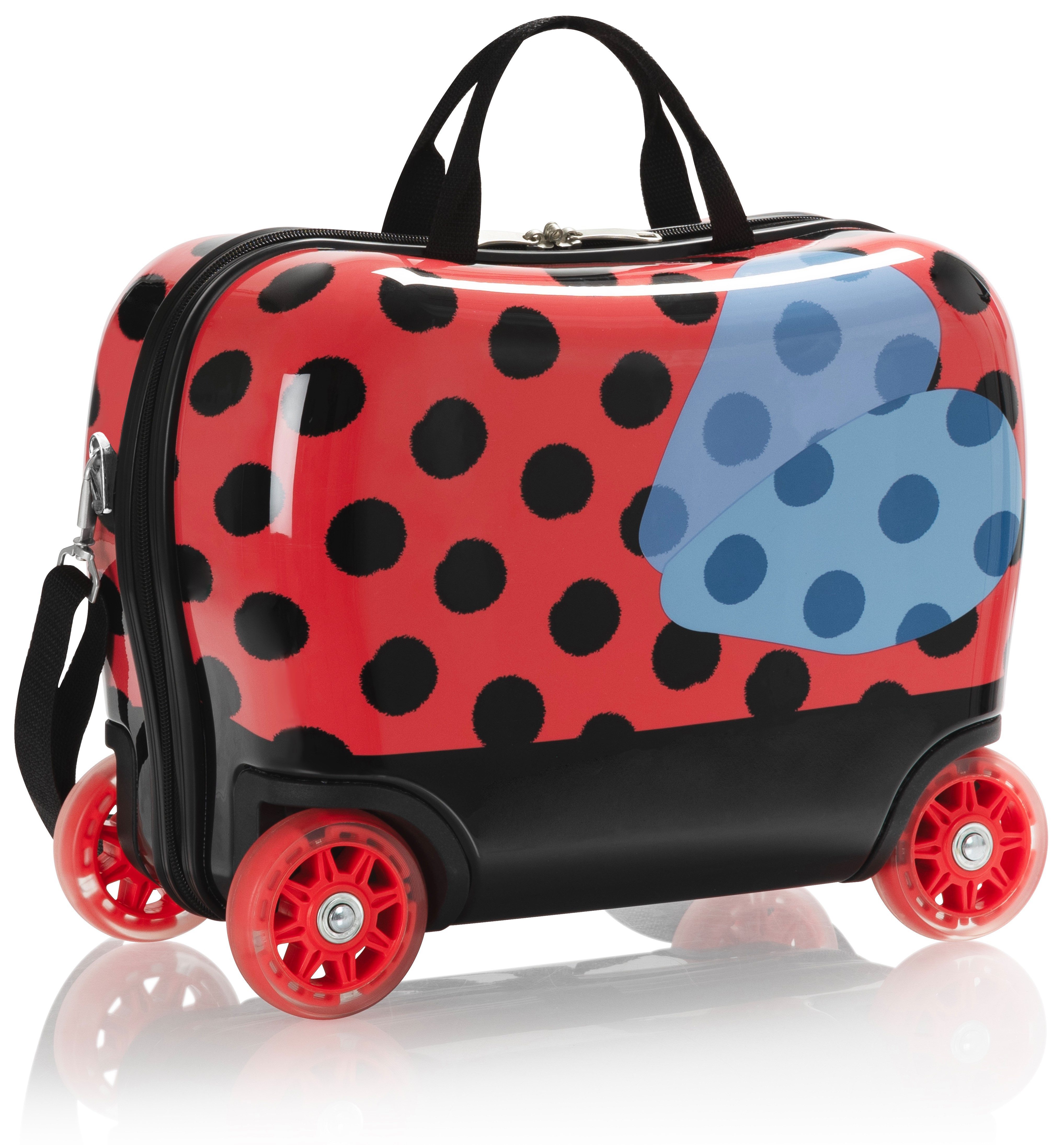 Heys Kinderkoffer Kids Ride-On Luggage, 16 cm, 4 Rollen, Marienkäfer ...
