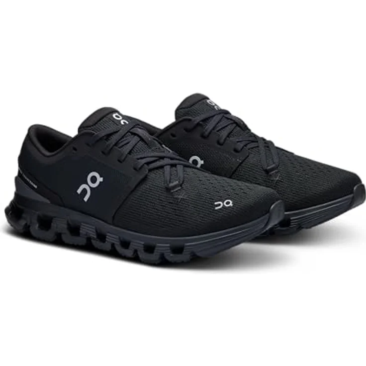 ON Running CLOUD X 4, Laufschuhe aus Mesh, schwarz, Größe 37 ...