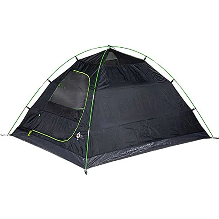 High Peak Kuppelzelt Kira 3.0 für 3 Personen, 340 x 190 x 120 cm, grün ...