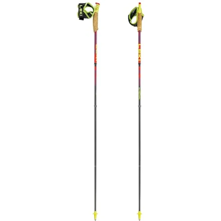 LEKI Ultratrail FX.One SL, faltbare Carbon Trailrunning Stöcke für ...