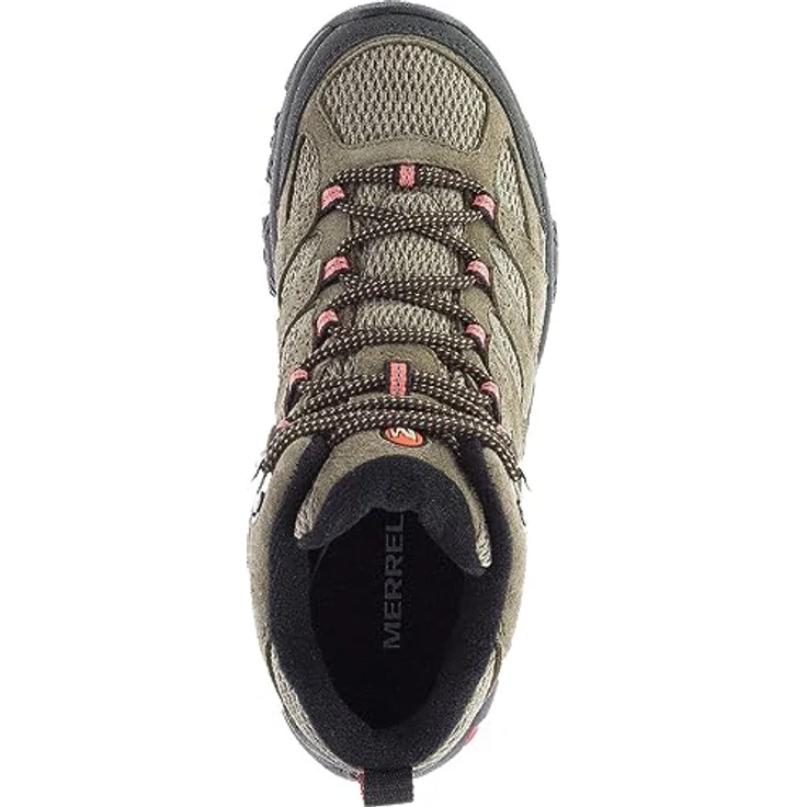Merrell MOAB 3 Mid GTX, Damen-Wanderschuhe aus Veloursleder und Mesh ...