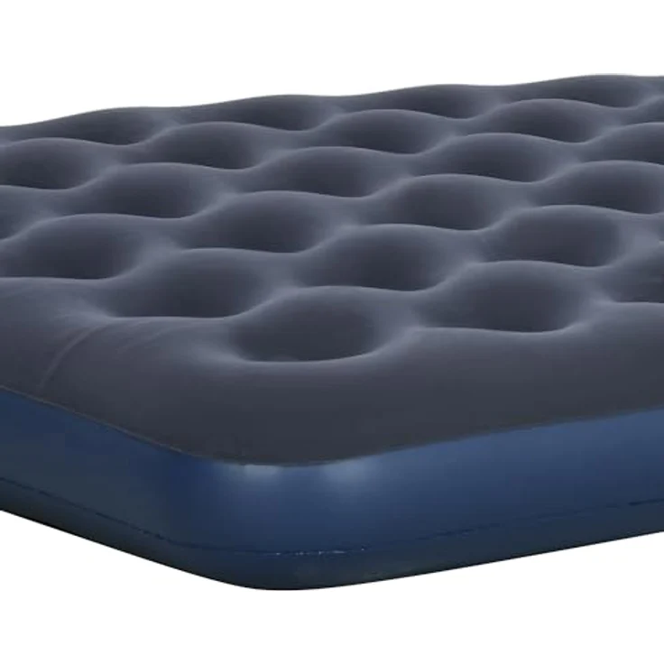 Outsunny Luftmatratze für 2 Personen, Dunkelblau, 203 x 152 x 22 cm ...