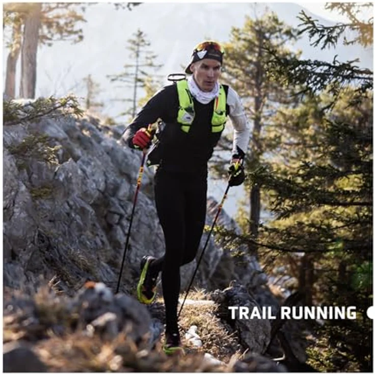 LEKI Ultratrail FX.One SL, faltbare Carbon Trailrunning Stöcke für ...