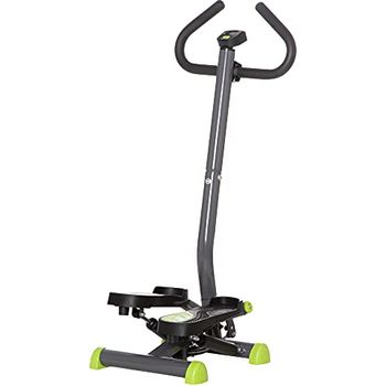 HOMCOM Stepper Fitness Swing Stepper mit LCD-Schirm und Handgriff ...