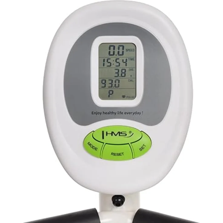 HMS R9259 Recumbent Magnetic Bike, White/Green, Maximum User Weight ...