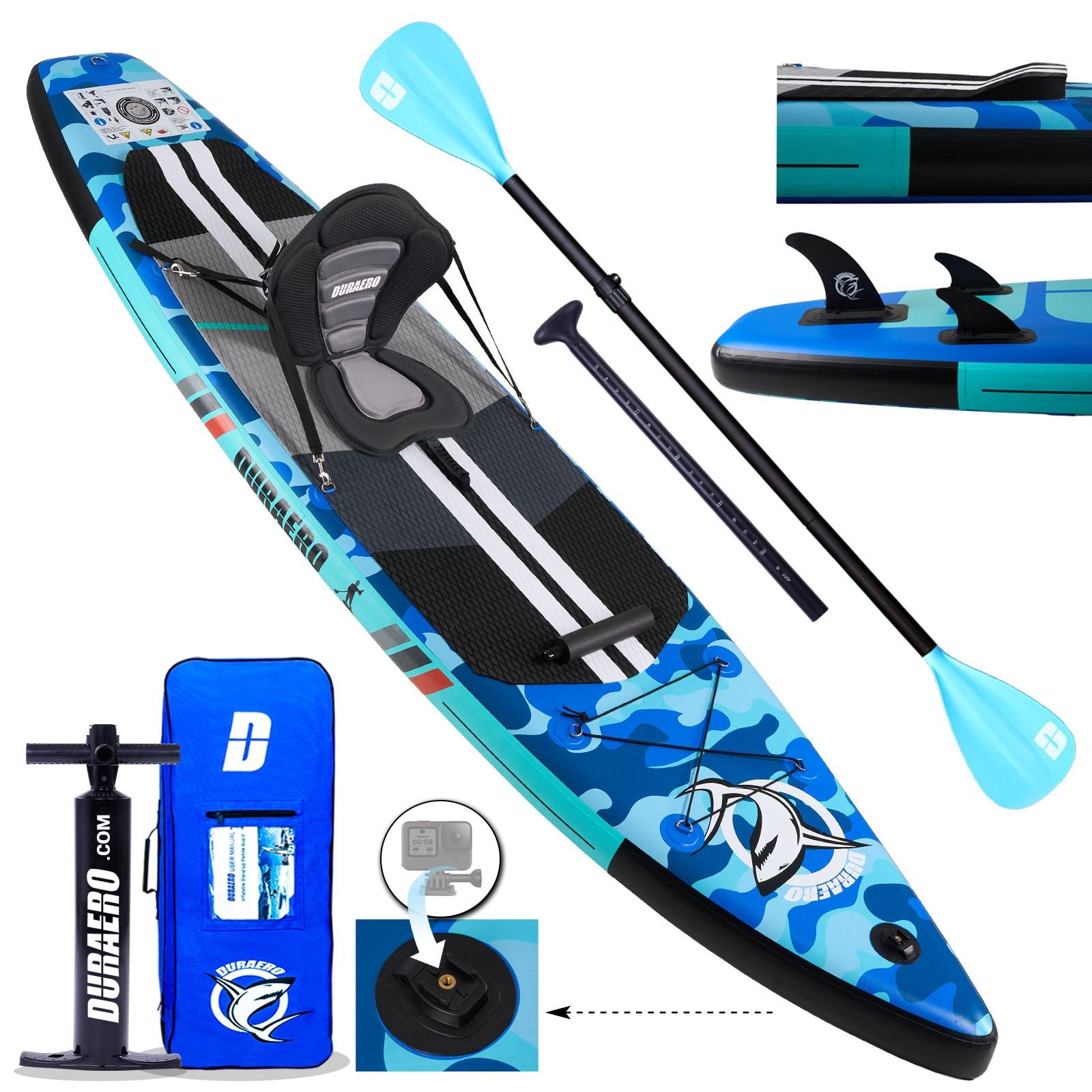 Liszton Aufblasbares Stand Up Paddling Board 330x76x15cm, Tragkraft bis ...