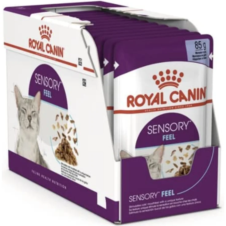 Royal Canin Sensory Feel Jelly, Nassfutter für ausgewachsene Katzen ...